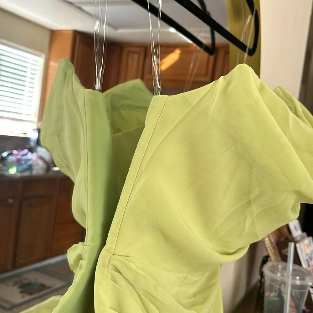 House of CB | Dresses | House Of Cb Xs Ddd Adrienne Lime Green ...
